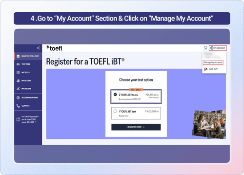 8% TOEFL Discount | Cialfo – ETS Official Partner